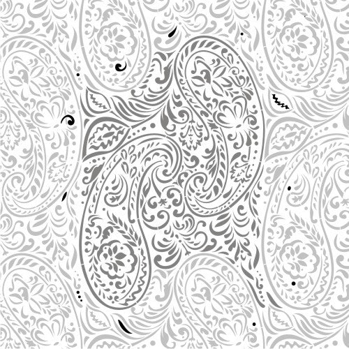 Paisley Stencil – Wallovers stencils