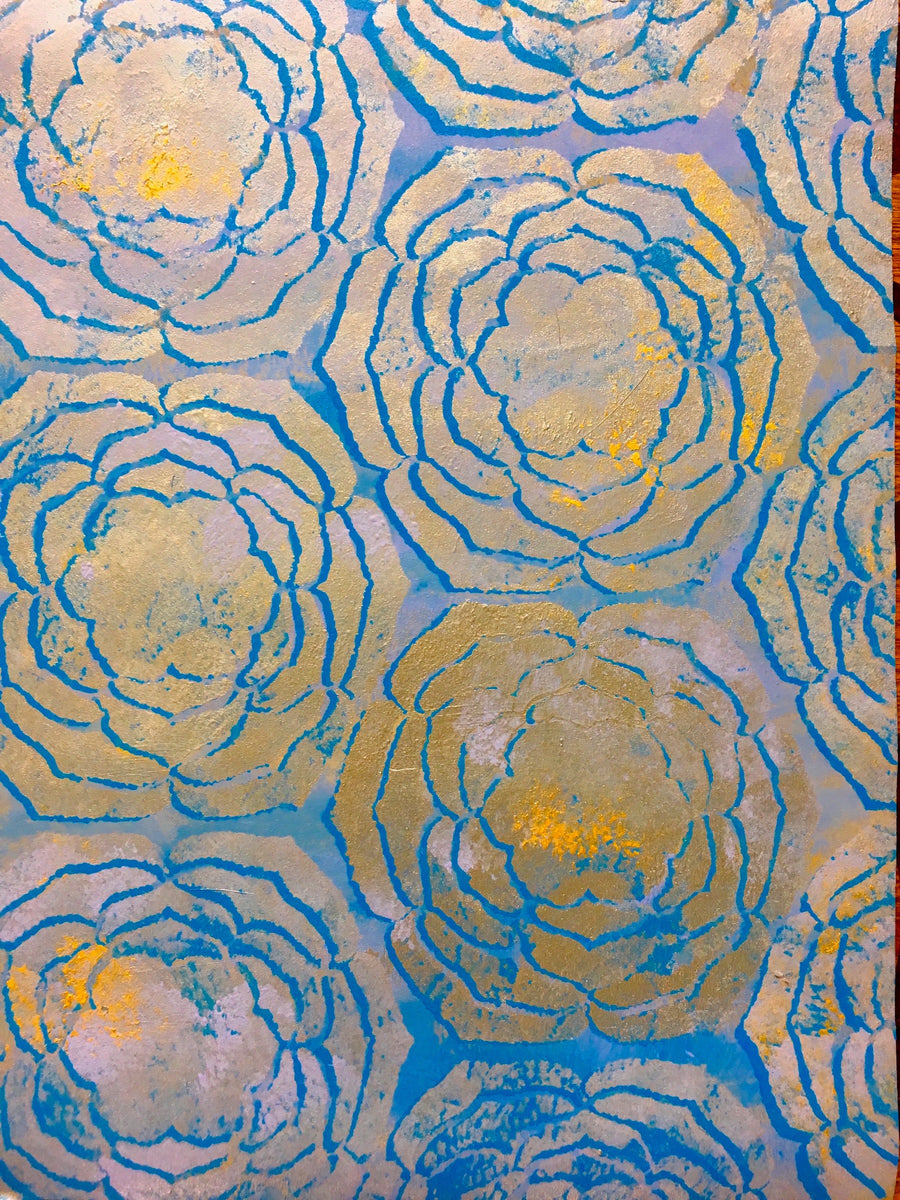 Bloom Stencil – Wallovers stencils